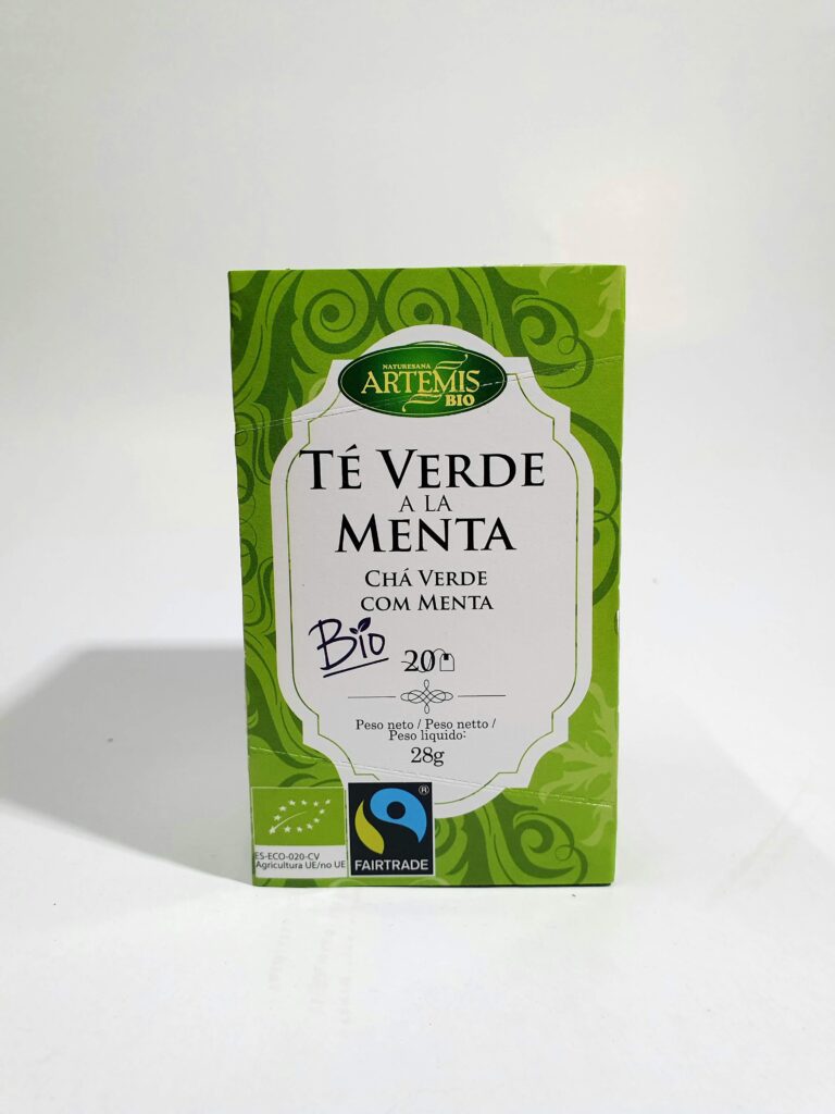 Té verde con Menta – Sapiens Alimentación Sostenible